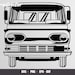 1964 Econoline Van Front View L EPS SVG PNG Dxf L Vector Art - Etsy