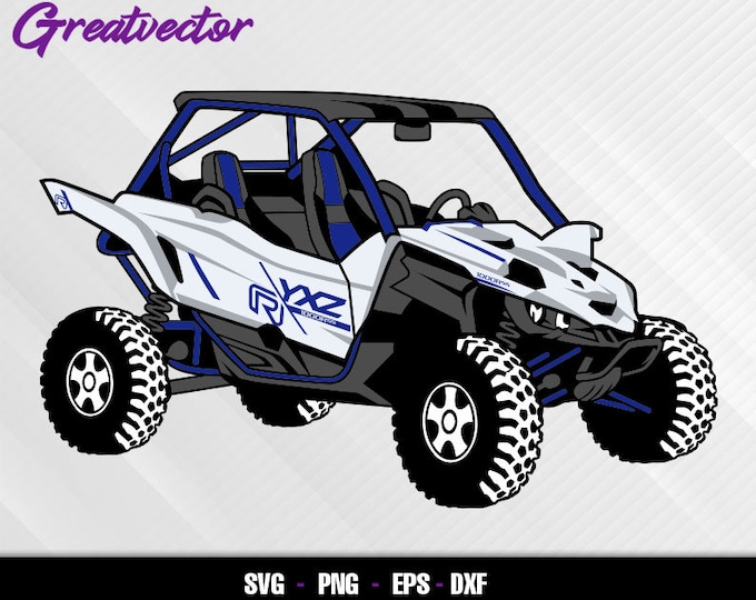 YXZ1000R Ss Se Pure Sport Side by Side L EPS SVG PNG Dxf L Vector Art ...