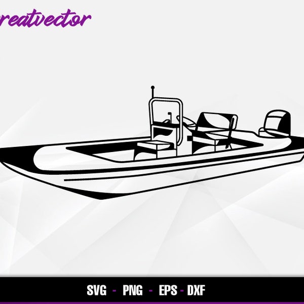 Boat Svg - Etsy
