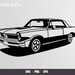 1967 Pontiac Gto Black L EPS - SVG - PNG L L Vector Art - Etsy