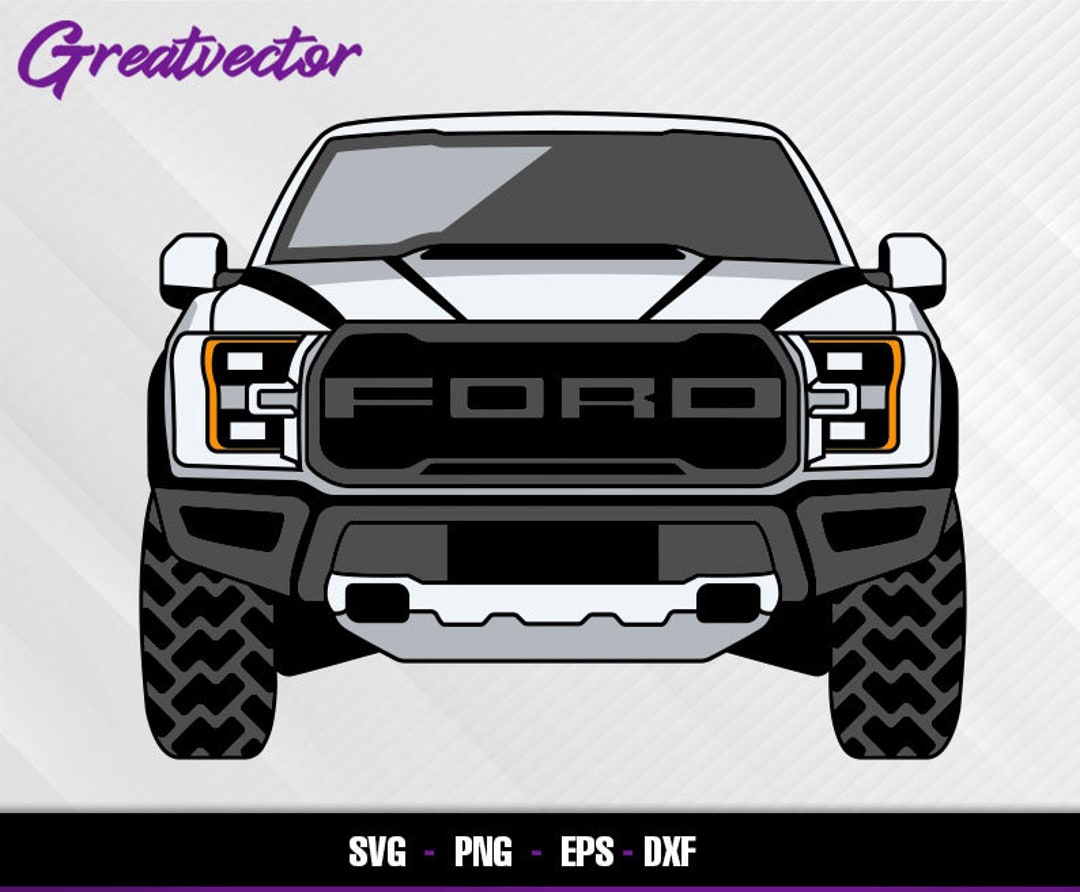 F-150 Raptor 2021 L EPS - SVG - PNG - Dxf L Vector Art - Etsy