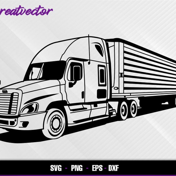 Freightliner Cascadia - Etsy