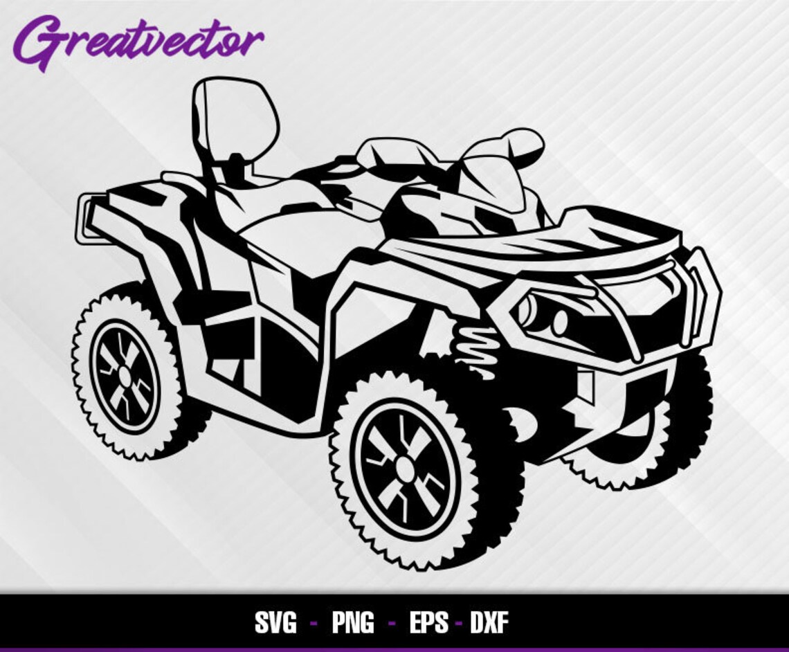 Quad 650 Outlander L EPS SVG PNG Dxf L Vector Art | Etsy