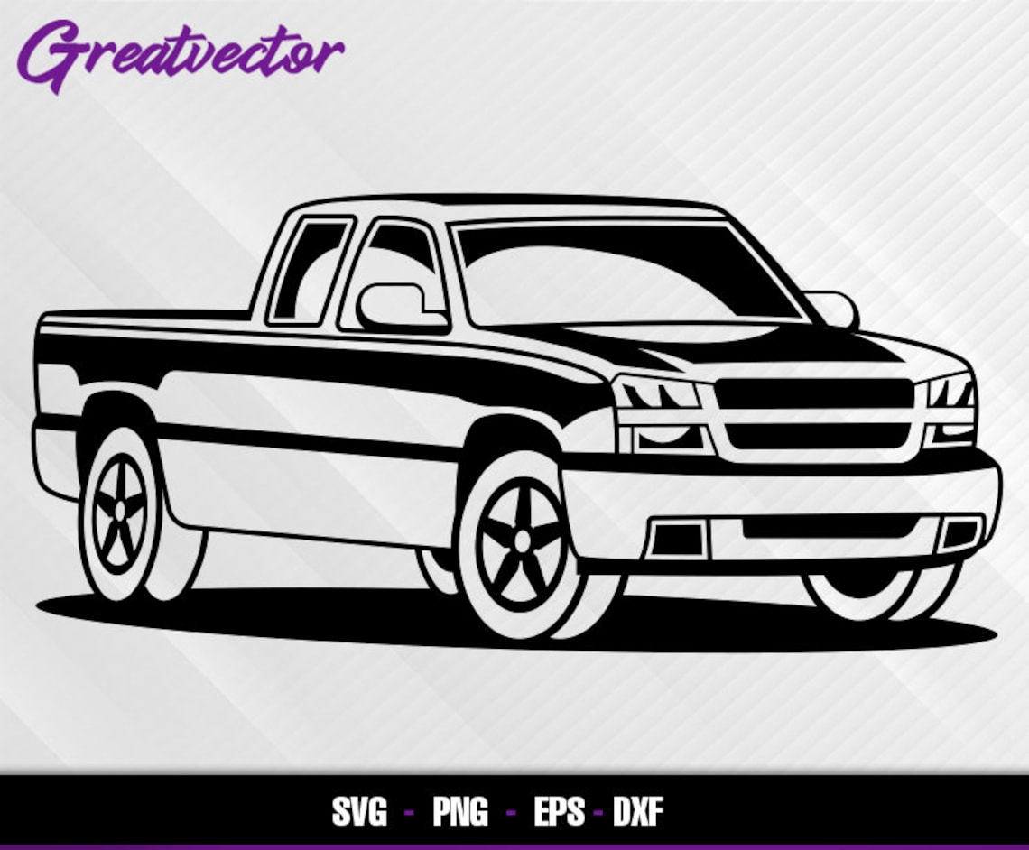 Silverado SS L Eps - Svg - Png - Dxf L Vector Art - Etsy