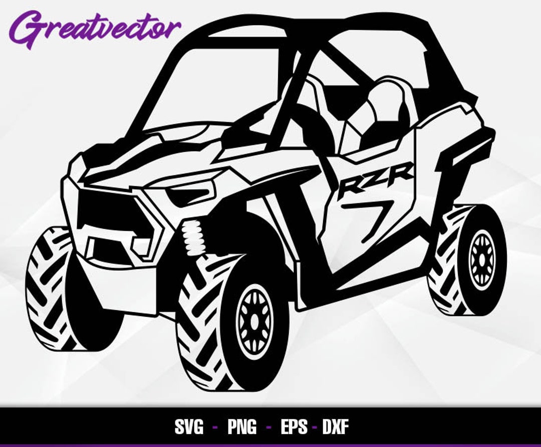 Rzr Trail Sport L EPS - SVG - PNG - Dxf L Vector Art - Etsy