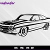 Fox Body Mustang Gt L EPS SVG PNG Dxf L Vector Art - Etsy