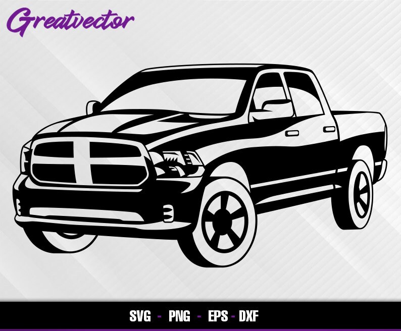 2015 Ram 1500 l EPS SVG PNG Dxf l Vector Art - Etsy Schweiz