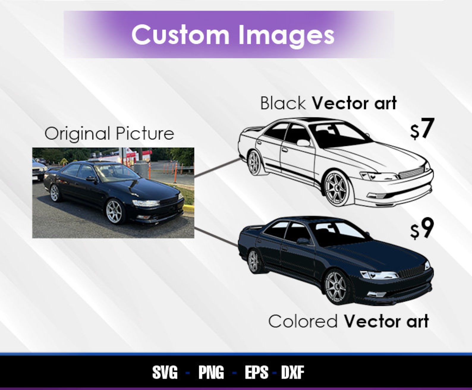 Sprinter Van SVG EPS PNG vector file - Etsy España