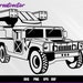 Hmmwv Humvee M1046 L EPS SVG PNG Dxf L Vector Art - Etsy