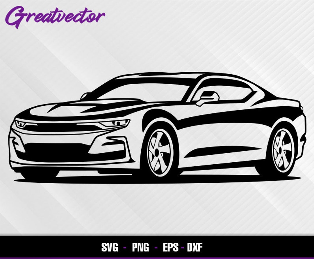 2020 Camaro L EPS - SVG - PNG - Dxf L Vector Art - Etsy