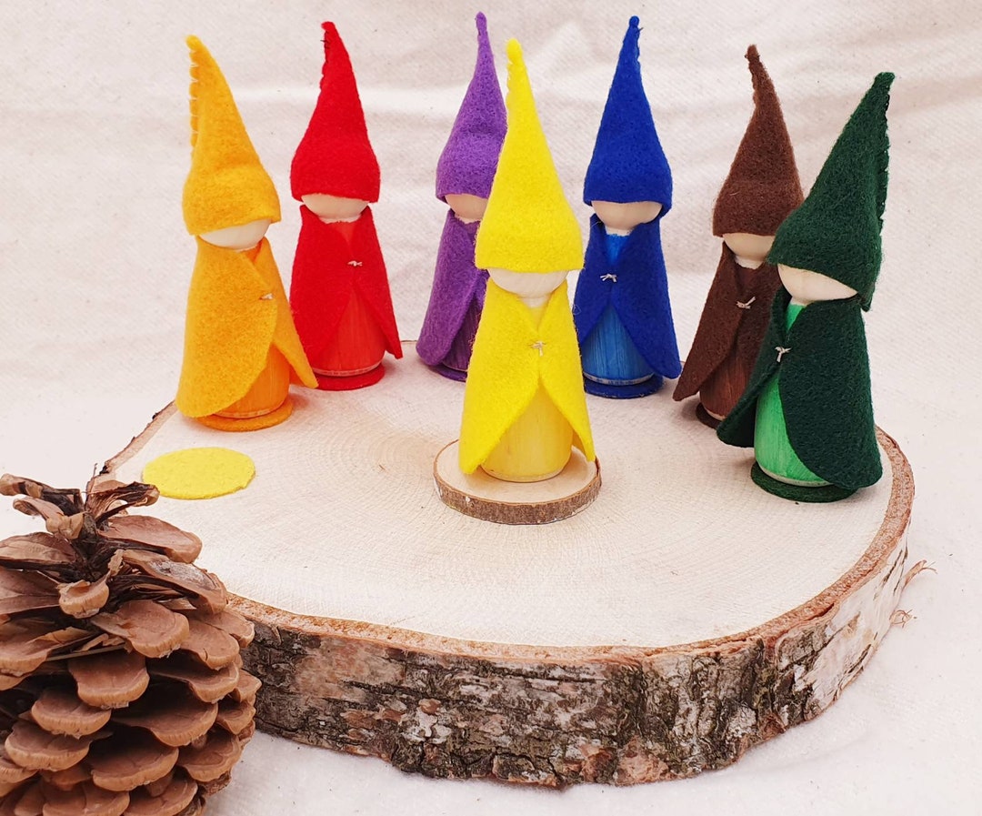 Children's Calendar Weekday Gnomes Weekly Calendar Waldorf Montessori ...