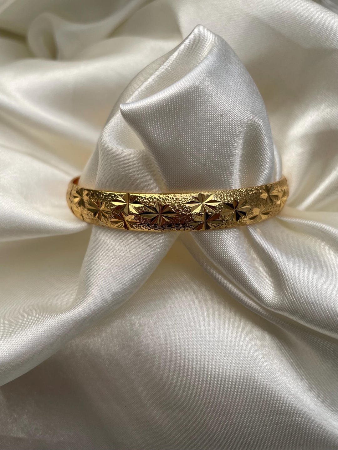 Cambodian Gold Bangle for Women, Cambodian Jewelry 22k Gold Plated ...