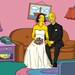 Custom Wedding Anniversary Portrait Simpsons Couple Portrait - Etsy
