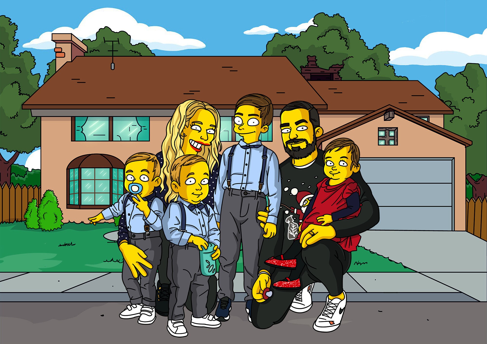 Simpsons Family Drawings