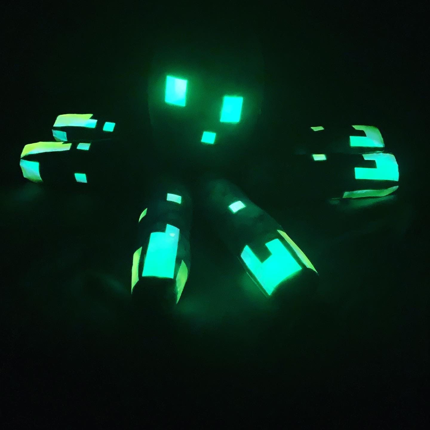 Glow Squid Minecraft Free Personalization Etsy
