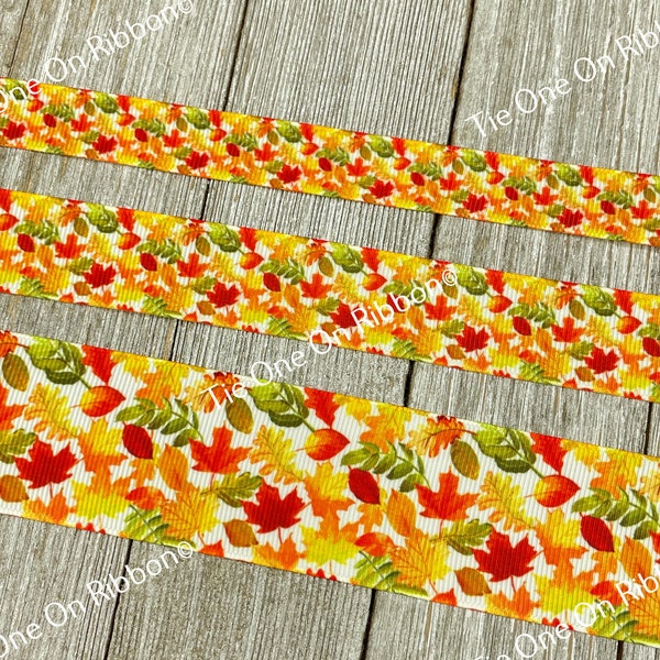 Fall Ribbon - Etsy