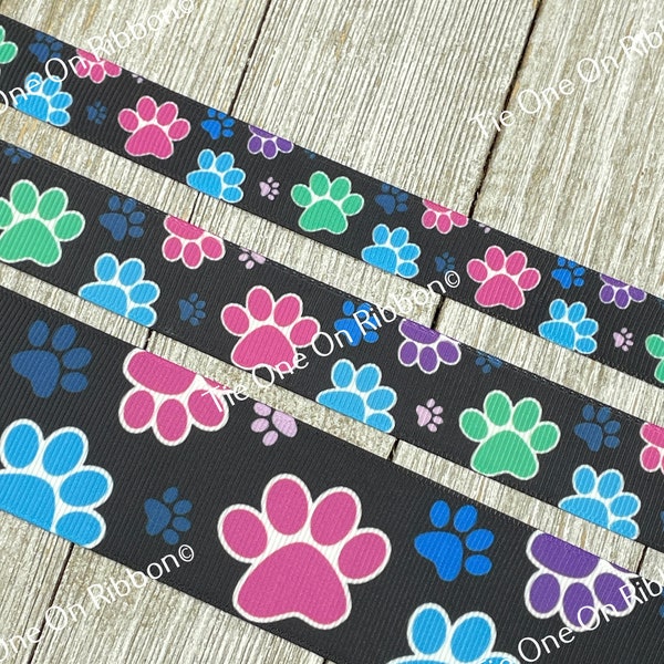 Paw Print Ribbon - Etsy