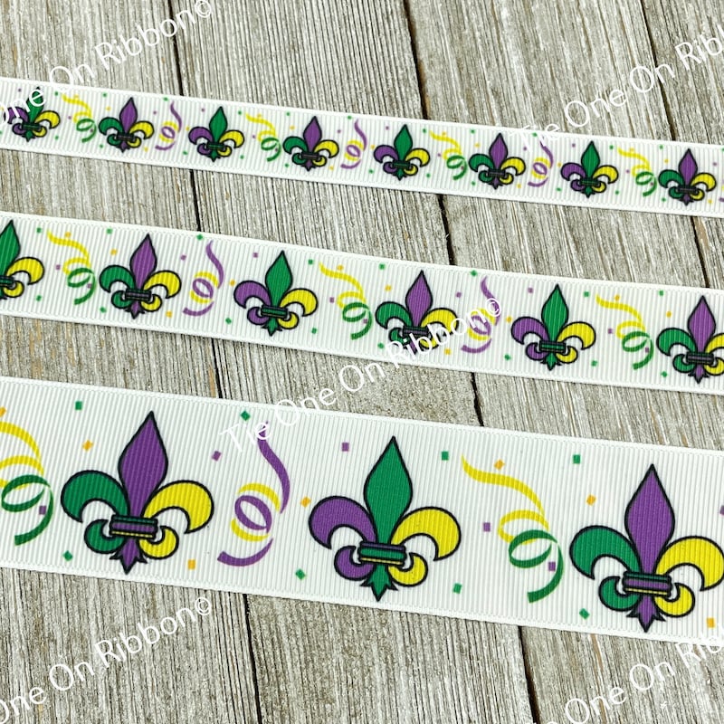 Fleur De Lis Ribbon - Etsy