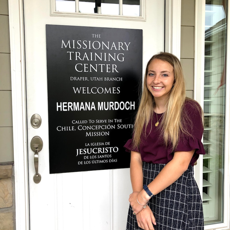 Three LDS Missionary Signs MTC at Home Signs Missionary - Etsy