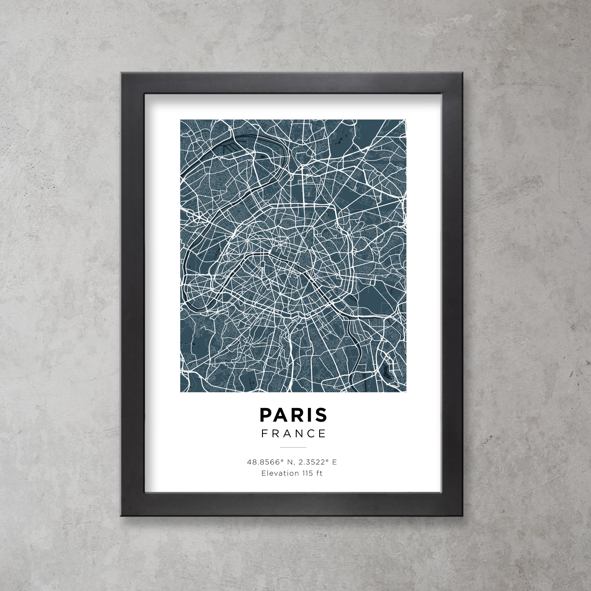 Digital Download CUSTOM City Map Printable Wall Art for Home | Etsy