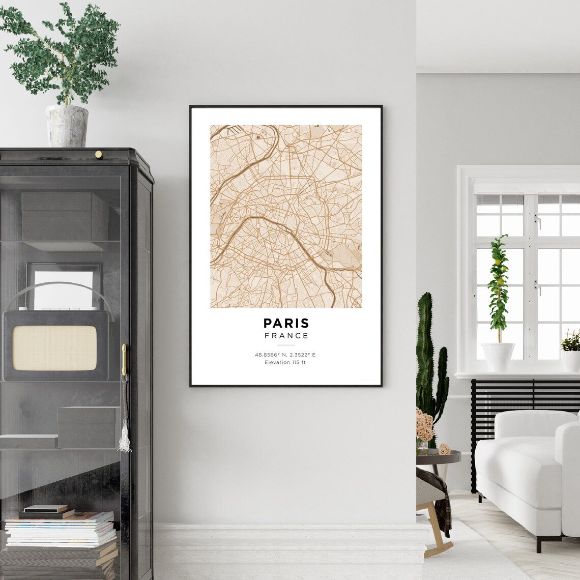 Digital Download CUSTOM City Map Printable Wall Art for Home - Etsy