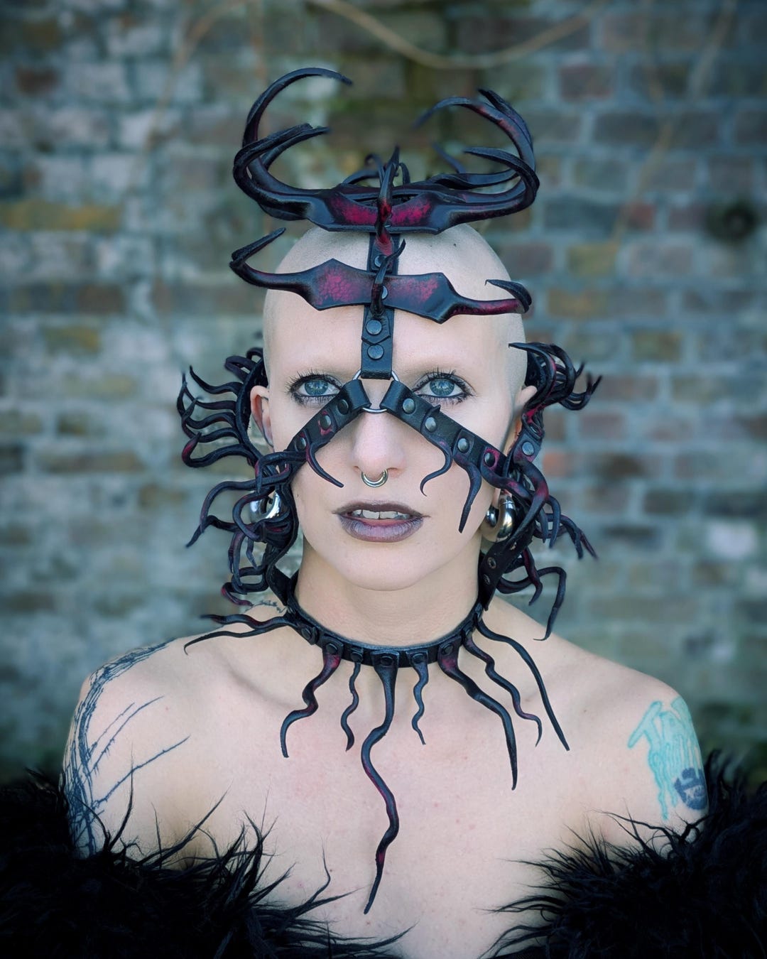 Parasite Face Eater II - Face Harness - Etsy