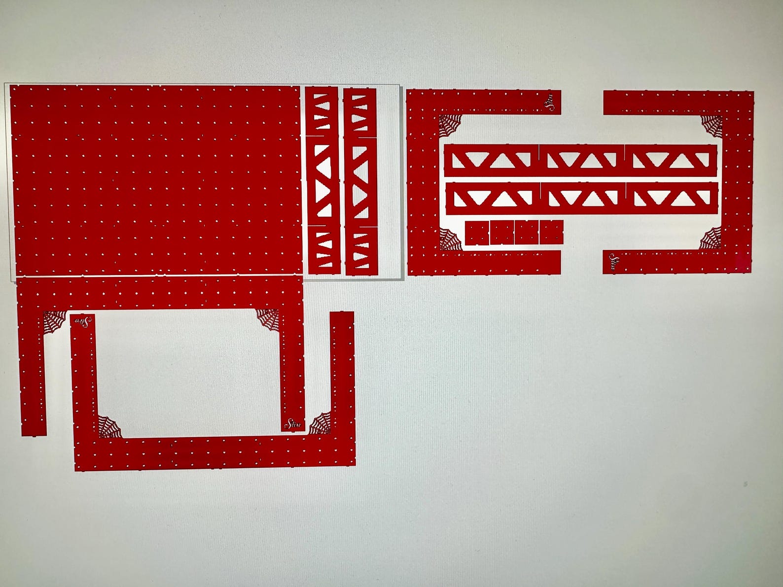 Welding Fabricating Table Dxf Files to Build/laser/plasma Cnc - Etsy