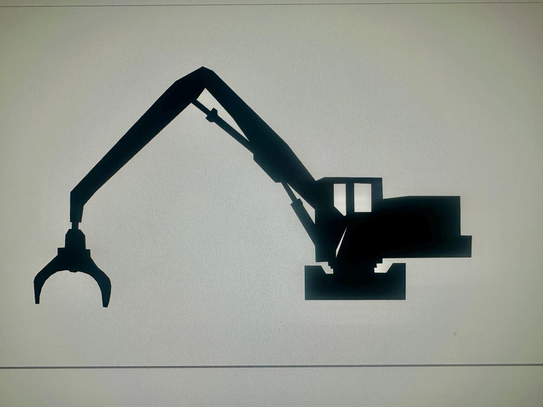 Knuckle Boom Dxf File /plasma /laser - Etsy