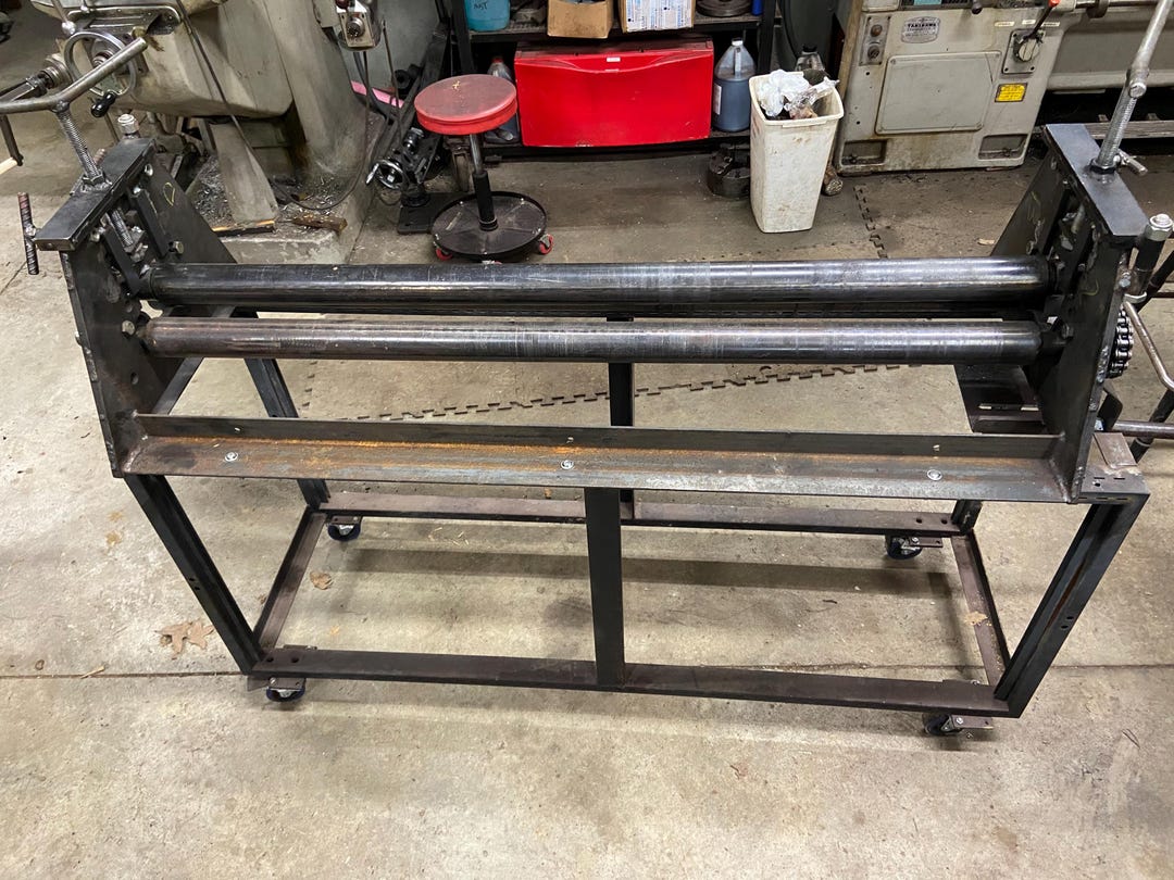 Sheet Metal Roller Plans Dxf Files - Etsy