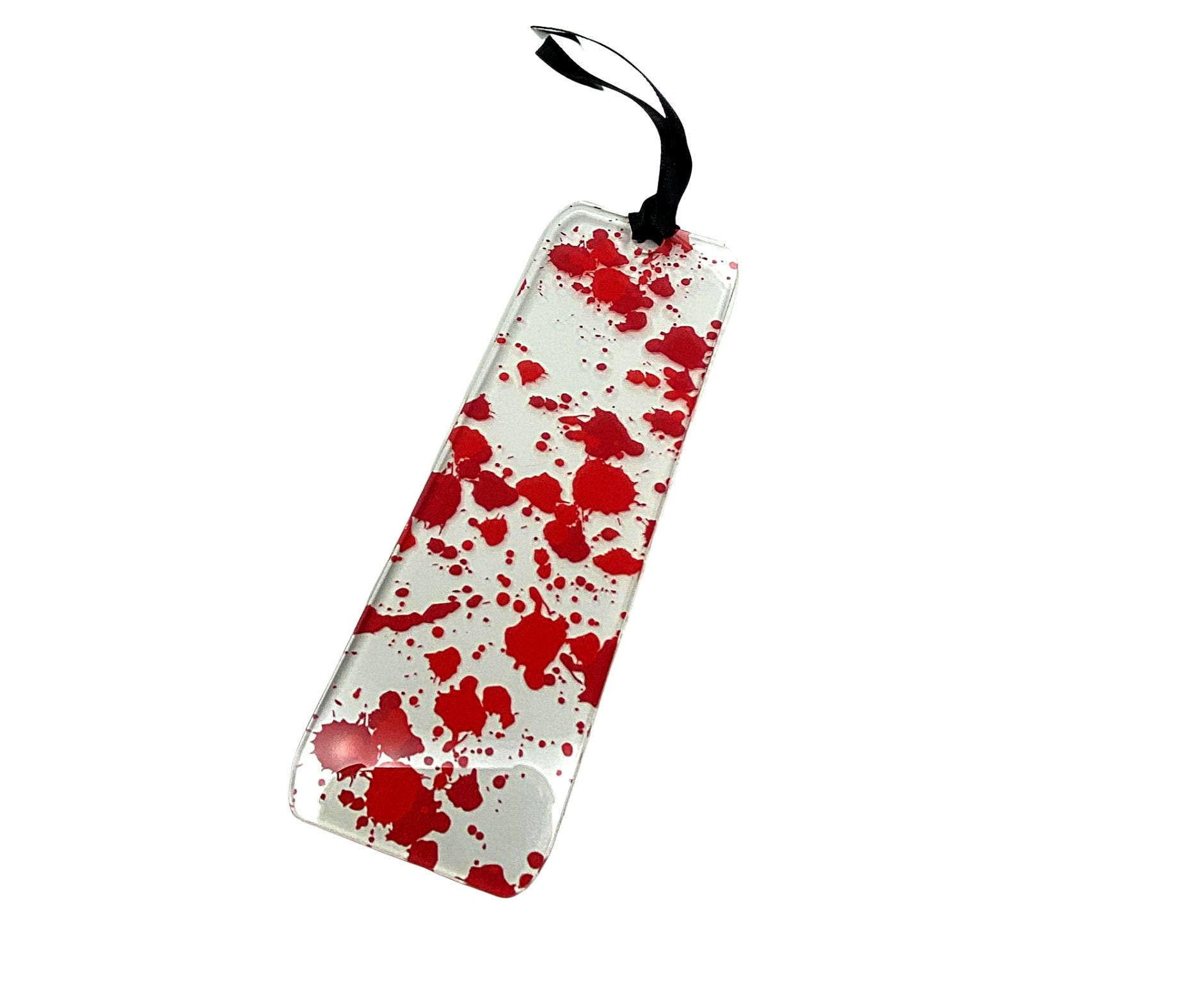 Blood Splatter Bookmark True Crime Gift Horror Bookmarks - Etsy UK