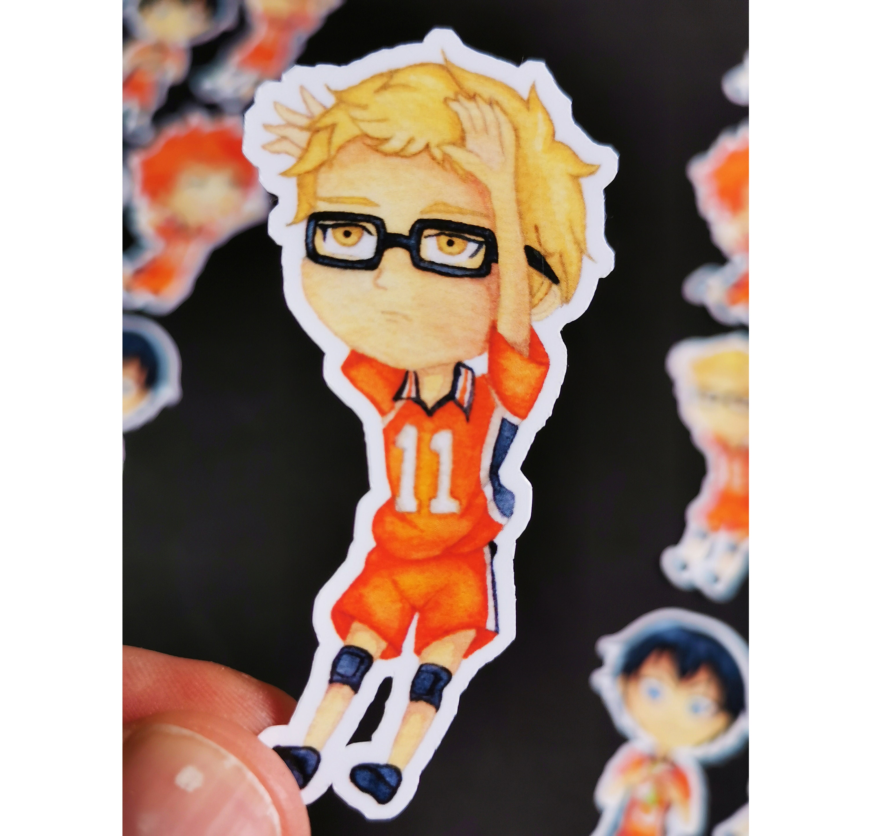 Tsukishima Kei Sticker - Etsy