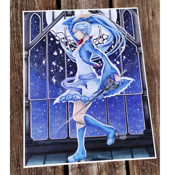 Weiss Schnee Art Print - Etsy
