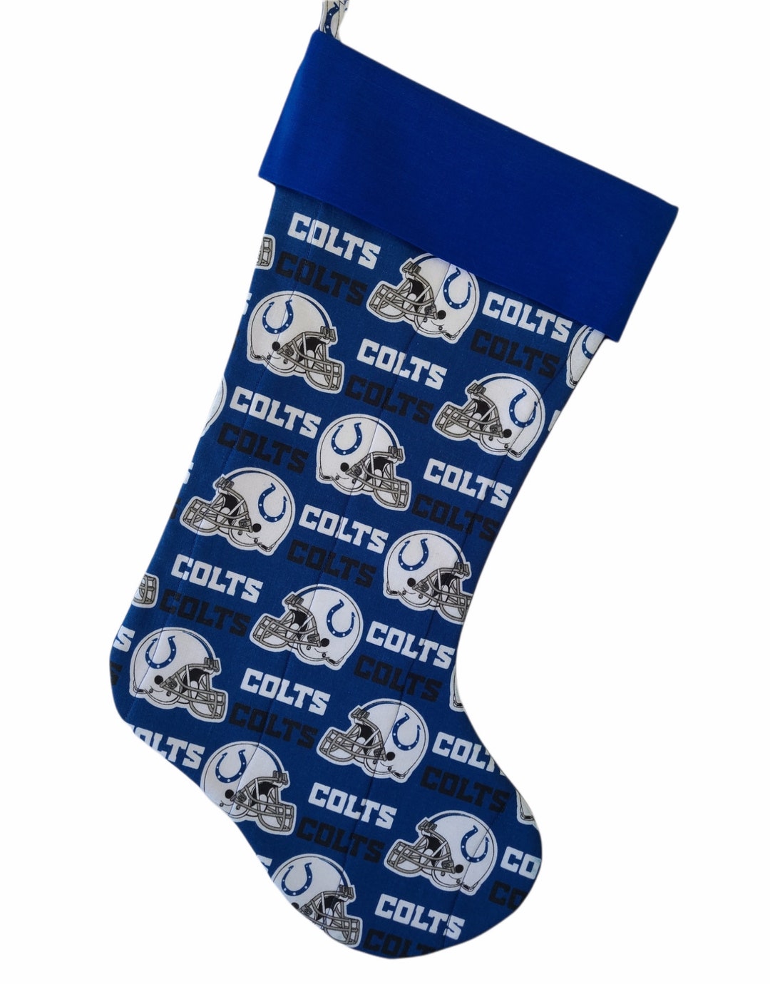 Indianapolis Colts Quilted Christmas Stocking - Etsy