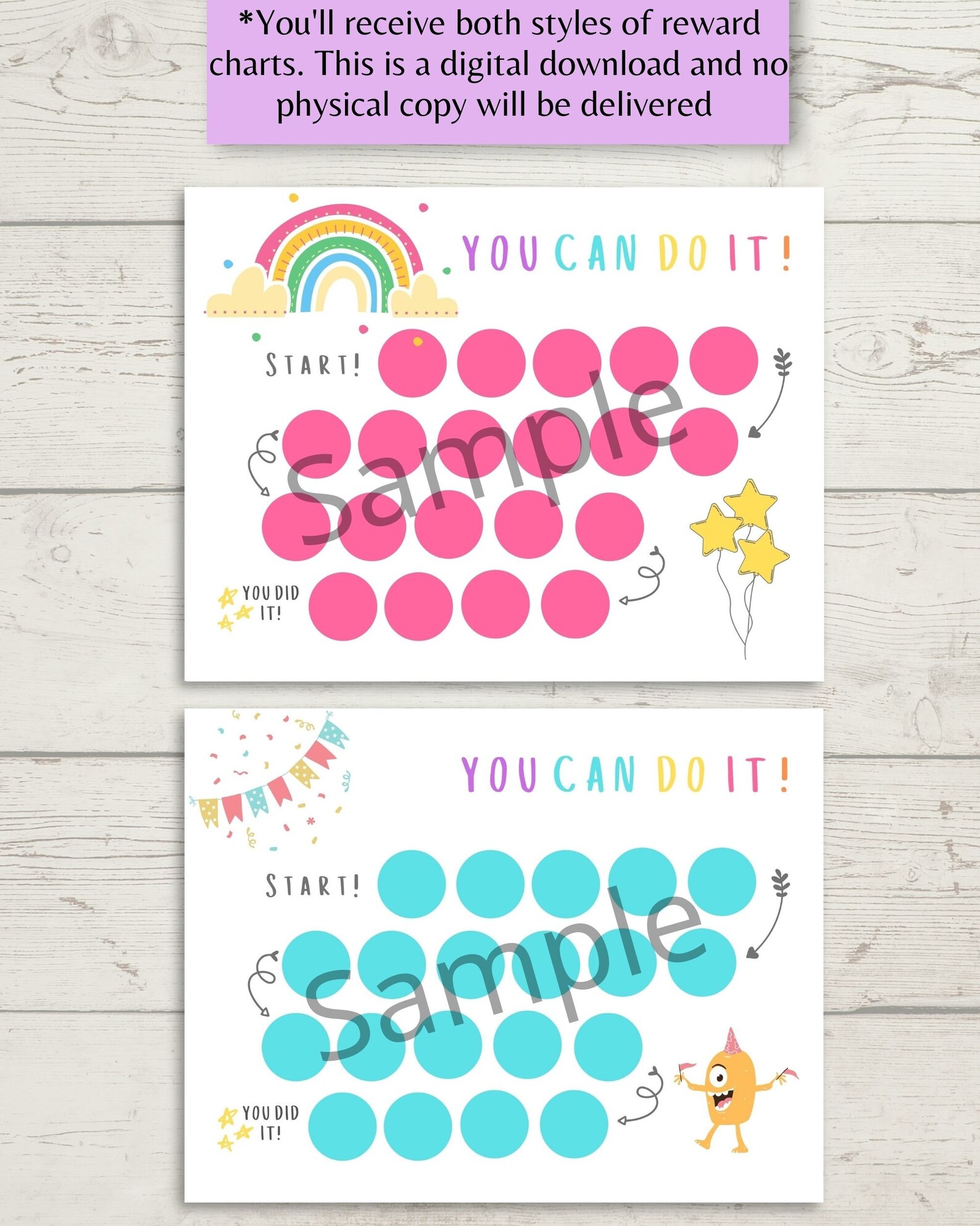 Printable Reward Chart, Rewards Chart for Kids, Toddle Reward Chart ...
