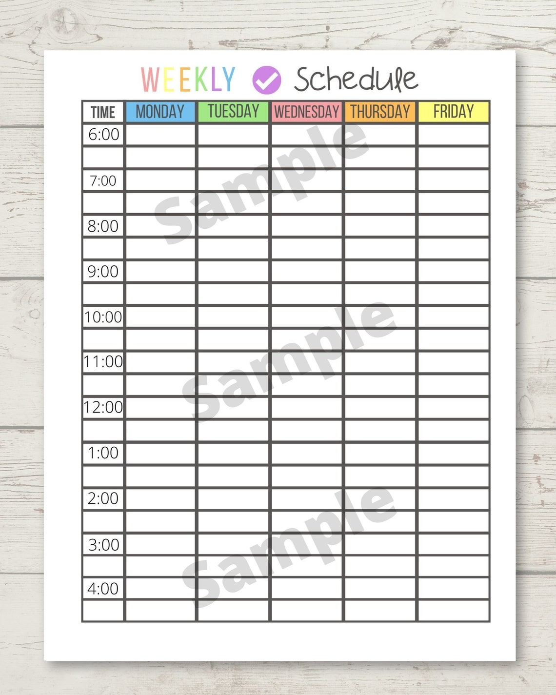 SIMPLE Homeschool Planner Preschool Planner Elementary - Etsy