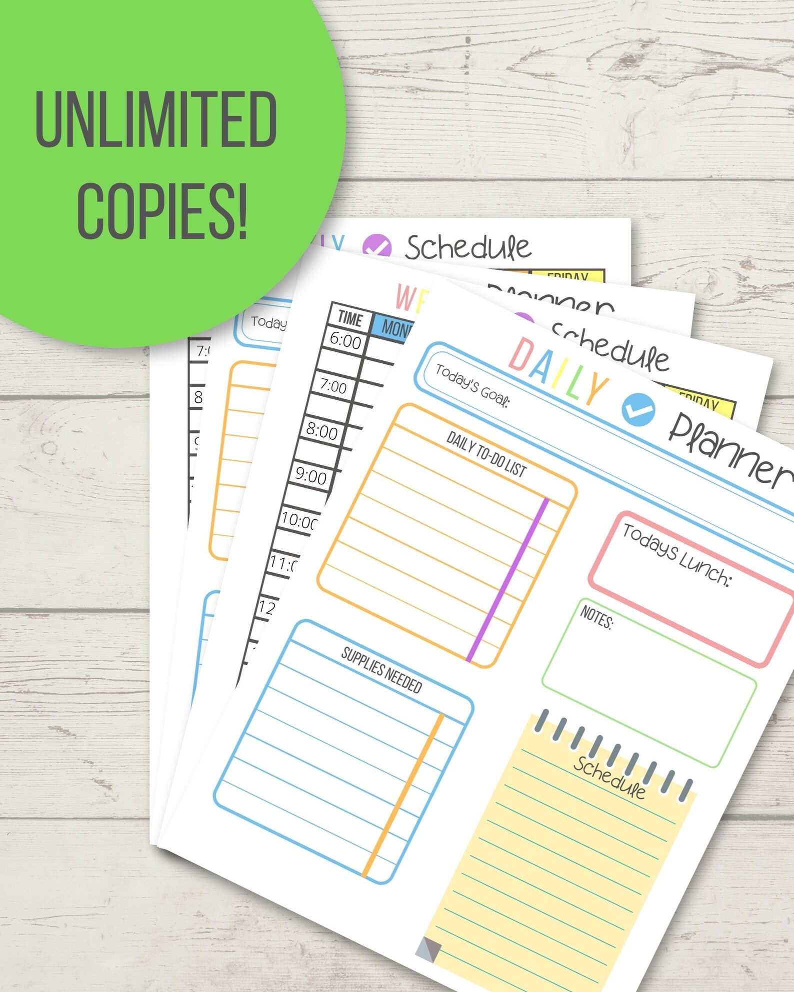 SIMPLE Homeschool Planner, Preschool Planner, Elementary Planner ...