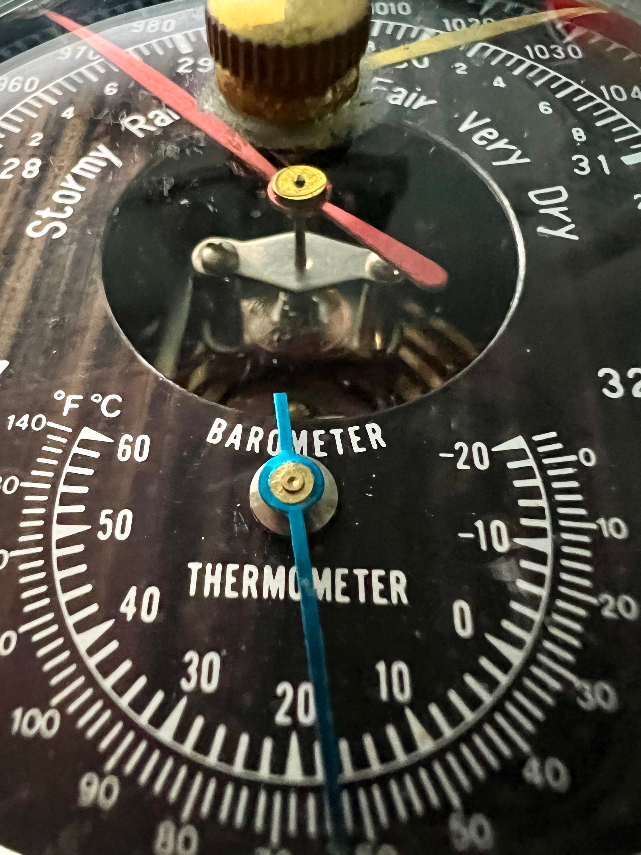 Vintage Japan Metal Dual Pistol Design Barometer for Wall - Etsy Australia