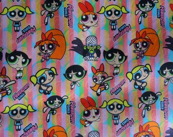 Powerpuff Girls Fabric | Etsy