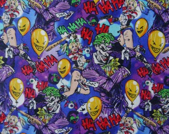 Joker Cotton Fabric | Etsy