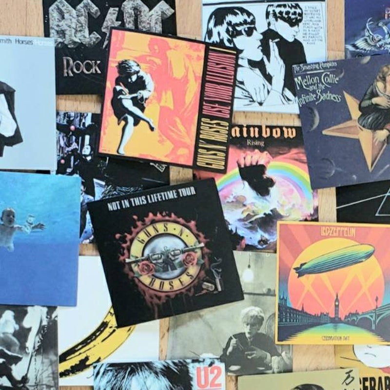 Rock Band Stickers - Etsy