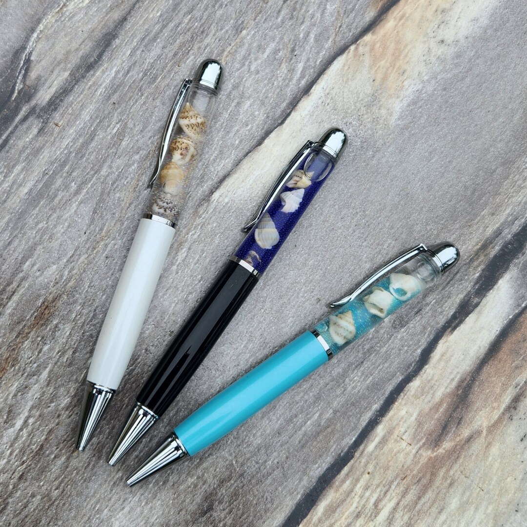 Sea Shells With Ocean Bubbles/sea Foams Floating Ballpoint Pens US Seller for Teacher*birthday ...
