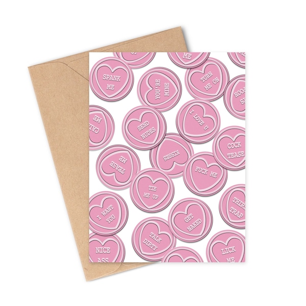 Rude Heart Candy - Etsy UK