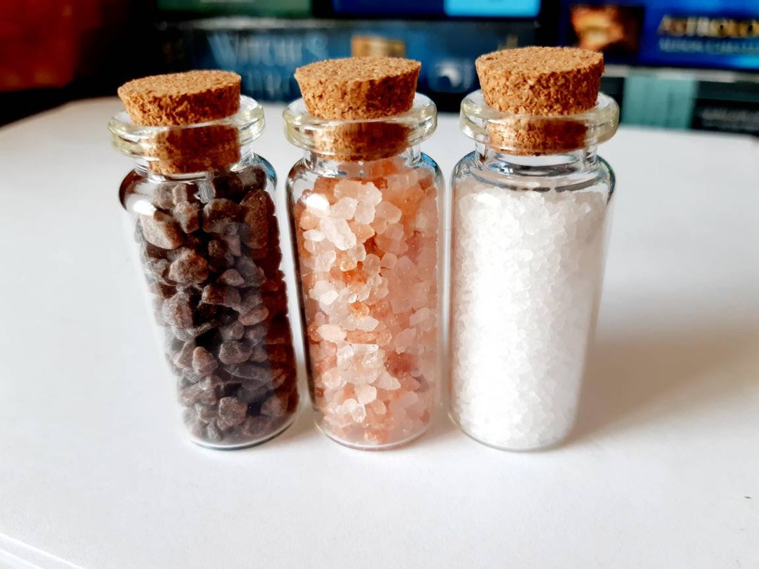 Witches Salt Black Pink White Salt Witchcraft Wicca - Etsy