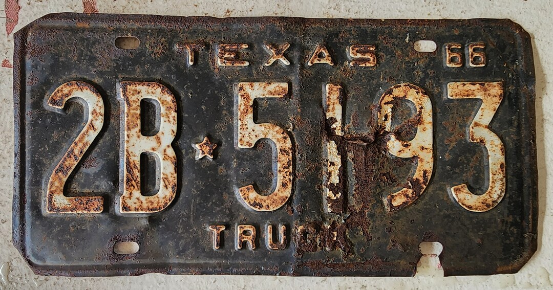 Antique License Plates - Etsy
