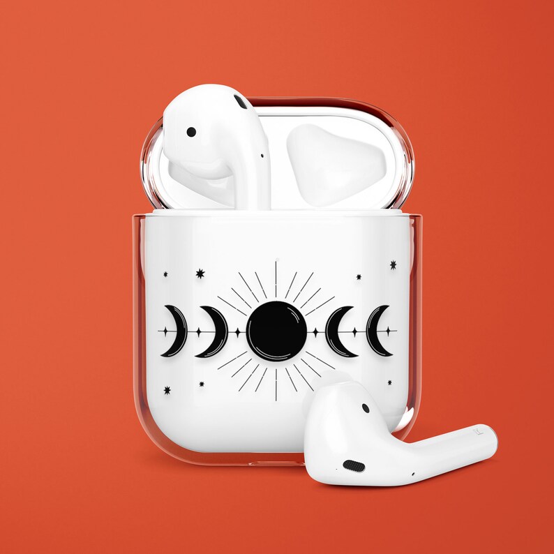 Moon Airpod Case Cute Moon Phases airpods Pro Case Durable | Etsy