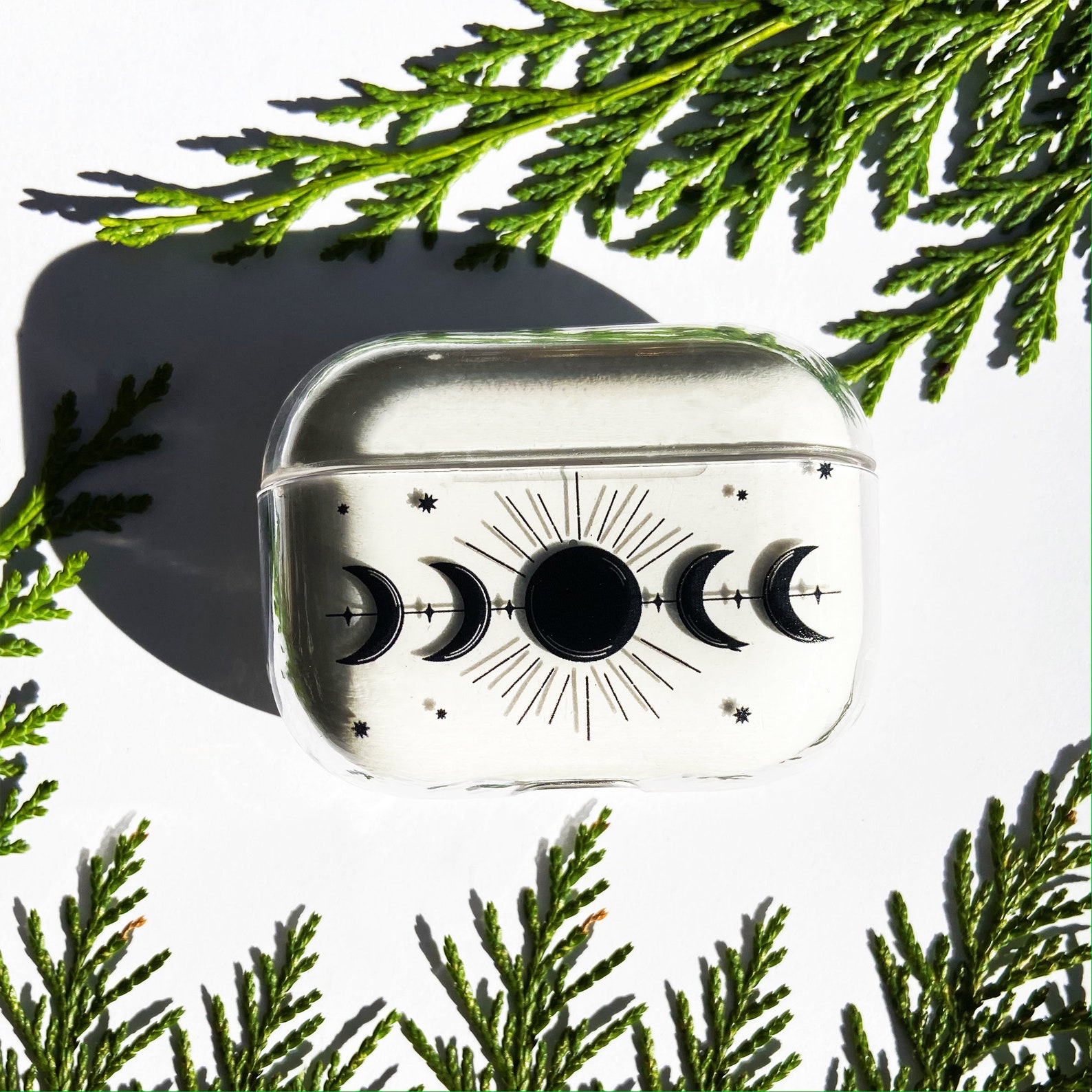 Moon Airpod Case Cute Moon Phases airpods Pro Case Durable - Etsy