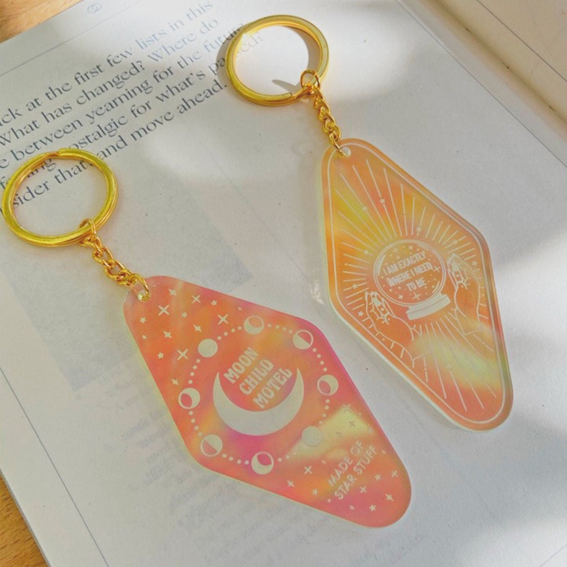 Affirmation Keychain Affirmation Cards Gifts for Her | Etsy