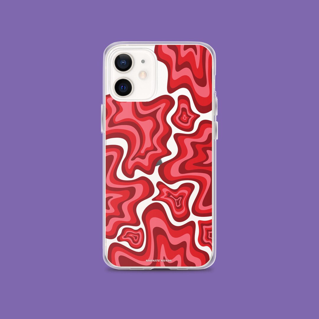 Red Aesthetic iPhone Case iPhone 13 Case, iPhone 13 Case Cute, iPhone ...