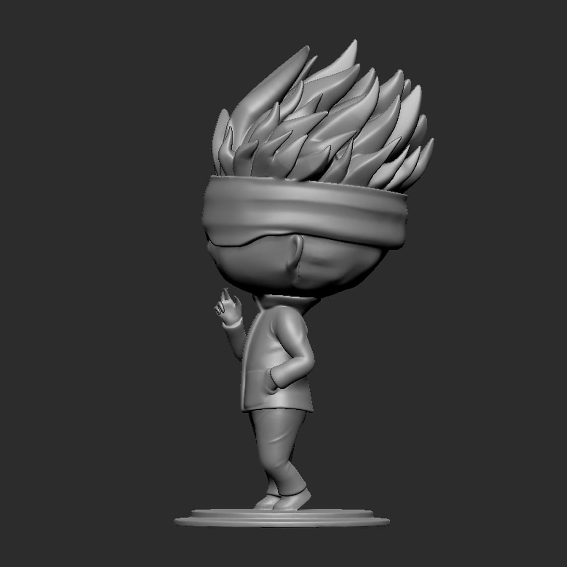 STL File Satoru Gojo 3D Model | Etsy STL File Satoru Gojo 3D Model | Etsy