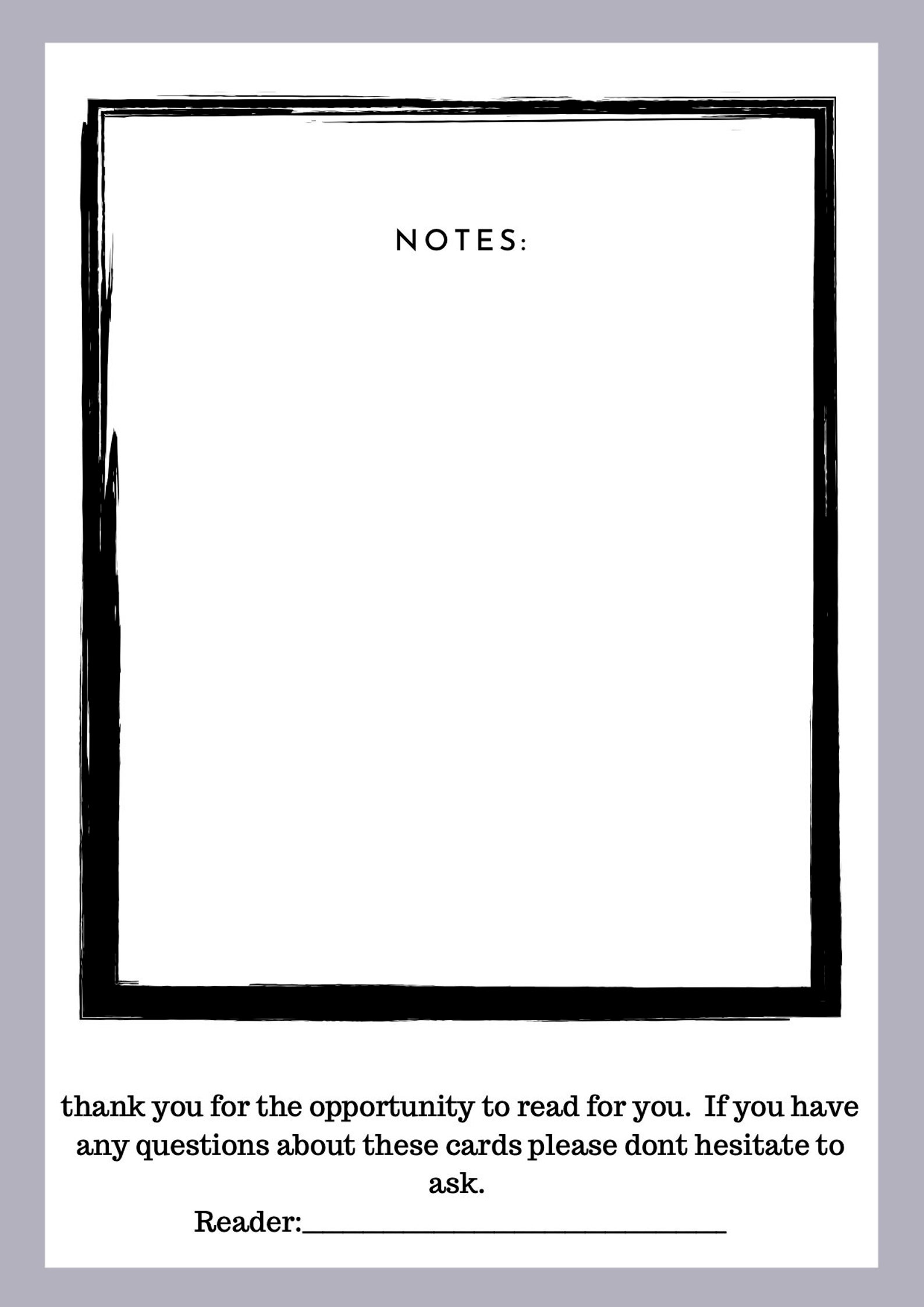 Pdf Spirit Guide Tarot Reading Template/ Cheat Sheet - Etsy